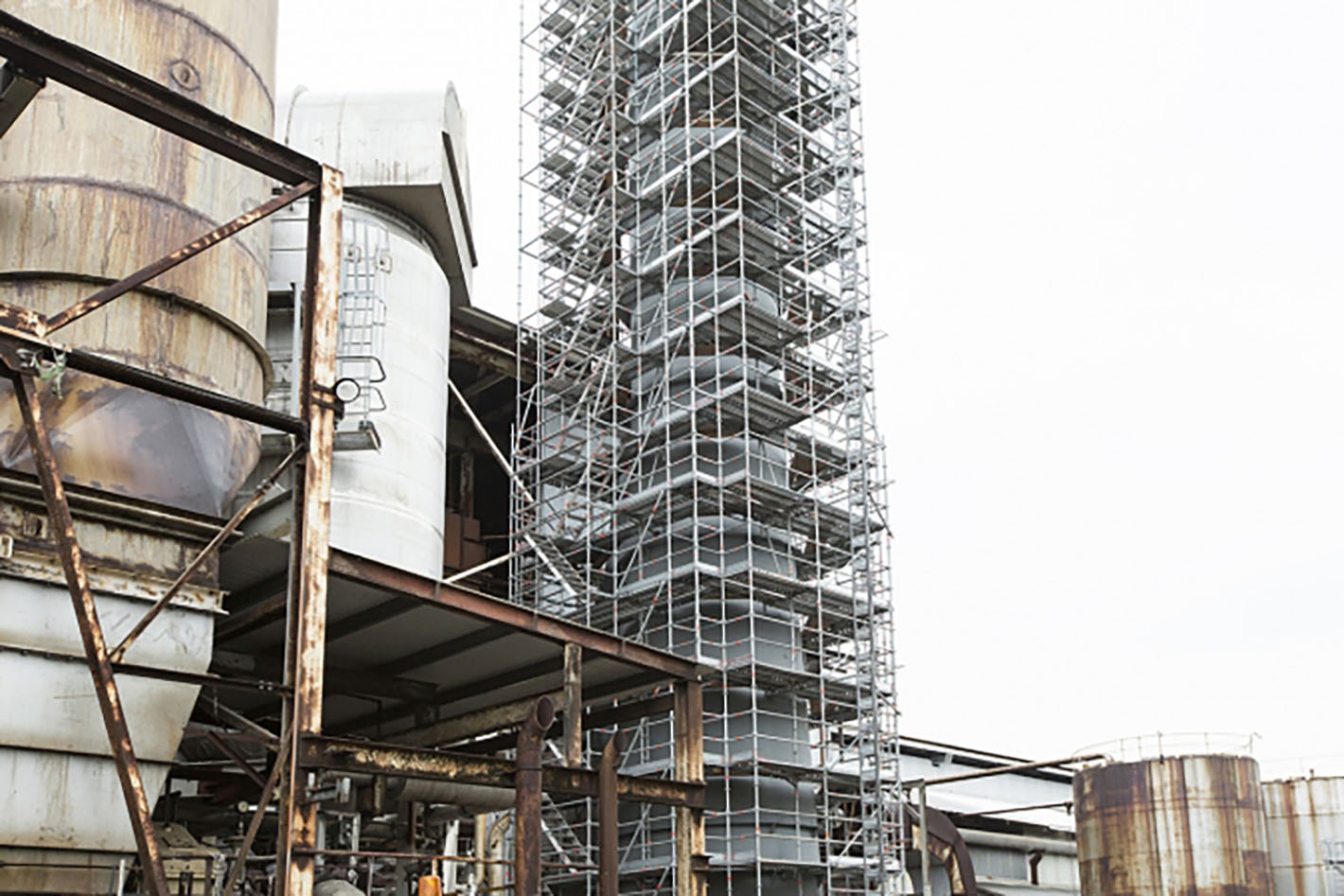 Victoria Sugar Mill Stack Scaffolding - Structerre Consulting